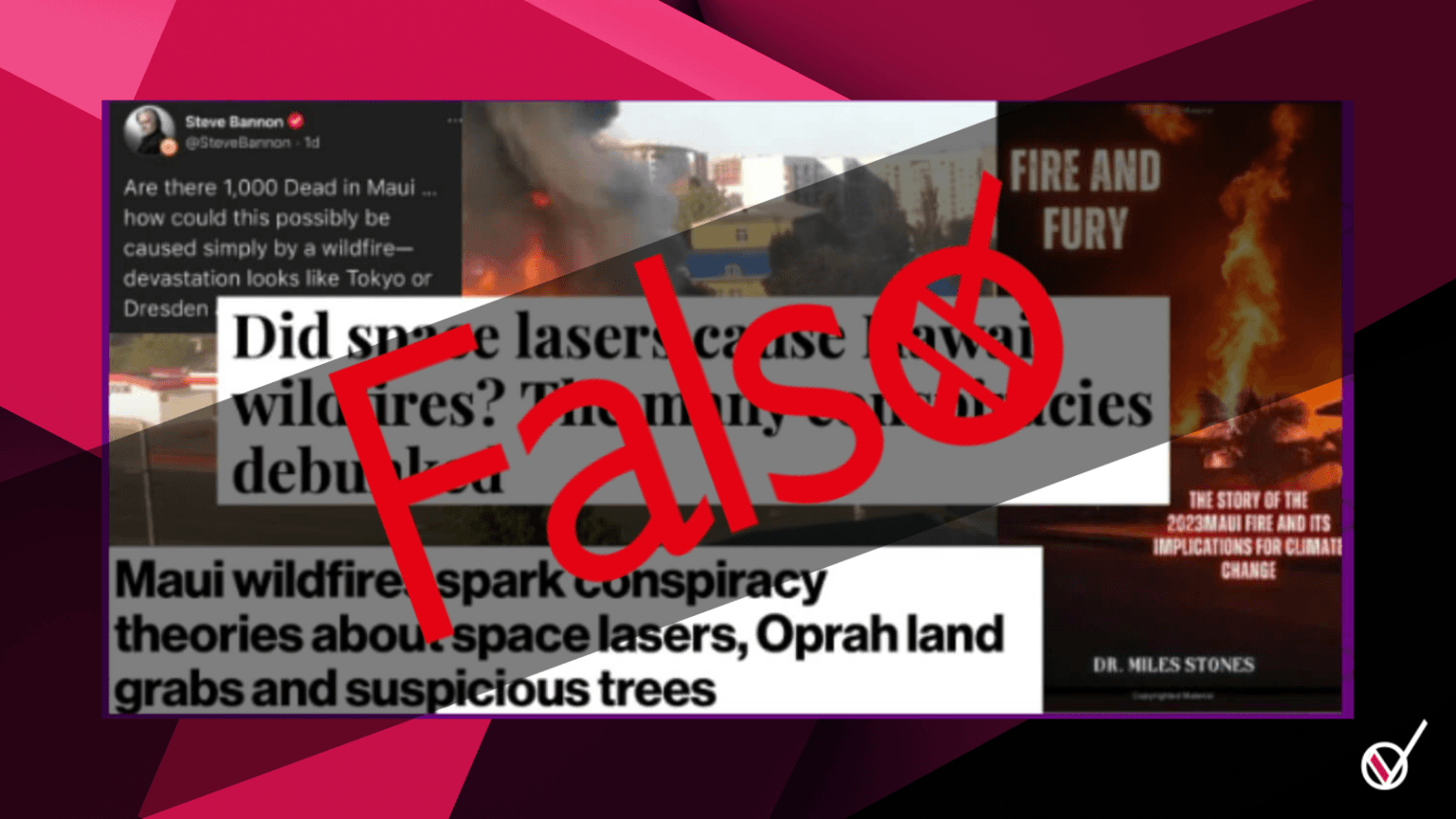 Incendios en Hawái, entre láser alien y teorías conspirativas